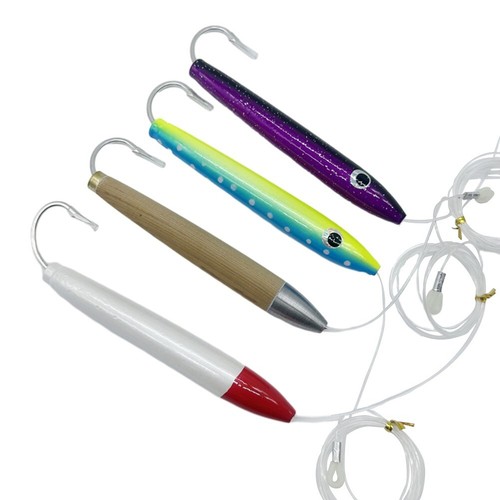 Wooden Trolling Bait with Trigger Strikes for Gamefish (69 characters ...