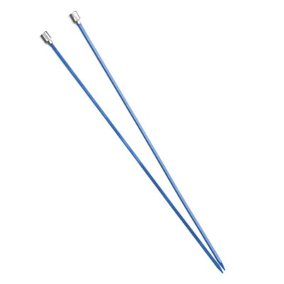 Kollage ::Square BLUE Single Pointed Needles:: 3 US / 3.25 mm / 10 ...