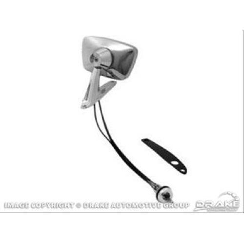 Scott Drake C7AZ17696ERC Remote Control Mirror Show Quality Left Convex ...