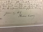 Thomas Moore Signed Letter With Envelope & Calligraphy | eBay