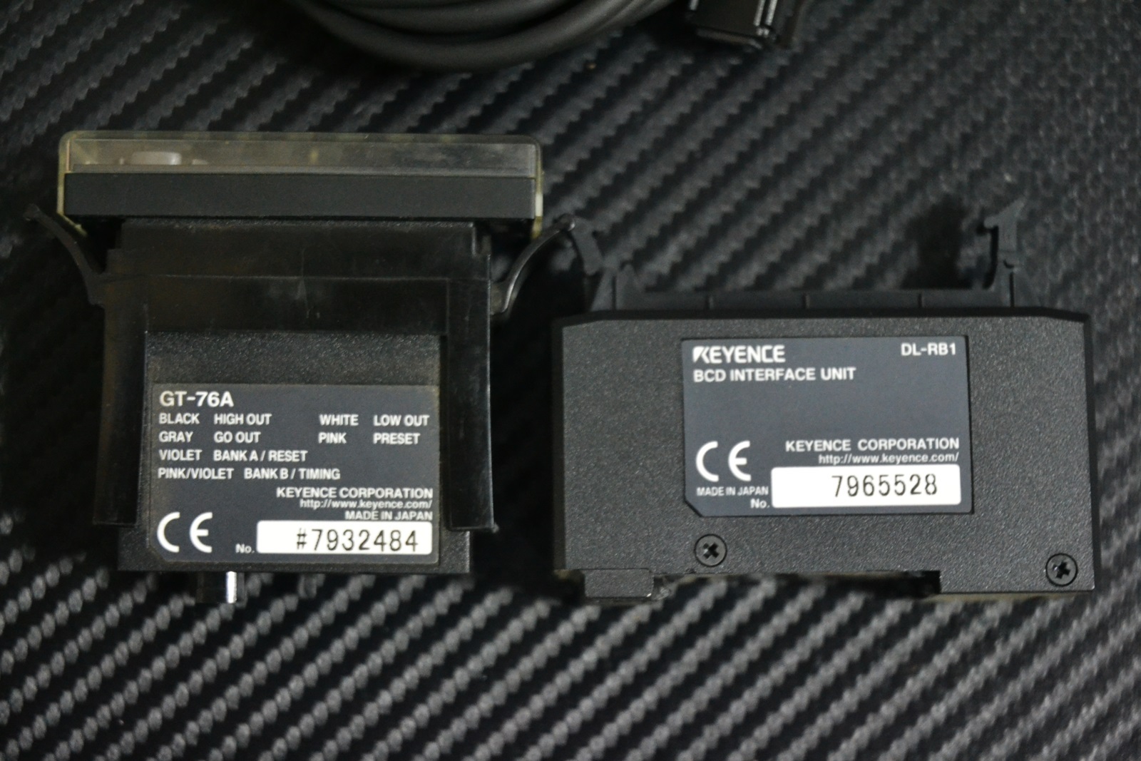 KEYENCE GT-76A /DL-RB1 / GT-H10 | eBay