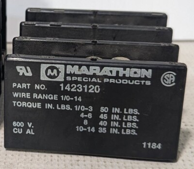 Terminal Blocks - Marathon Terminal Block