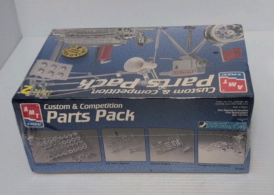 AMT ERTL Custom & Competition Parts Pack 1:25 Vintage Model Kit #8435 ...