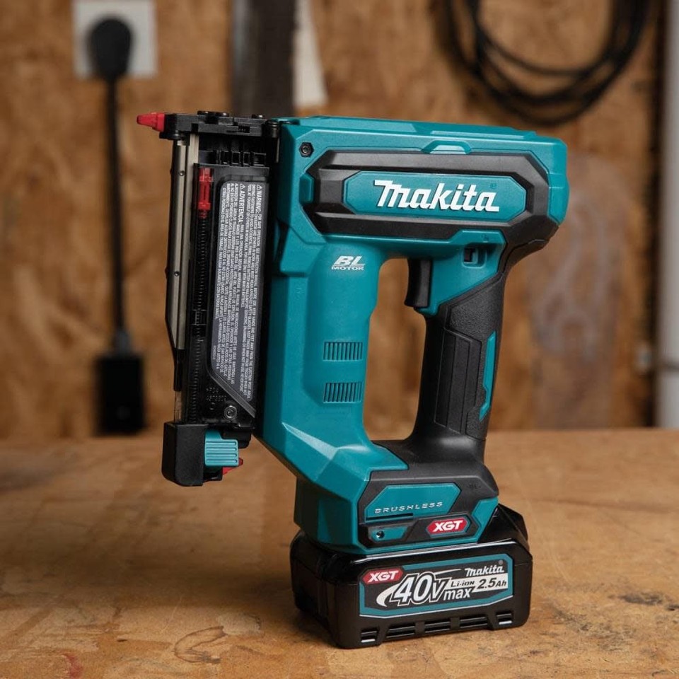 Makita 40V Max Xgt Pin Nailer Kit Brushless Cordless 23 Gauge 2.5Ah | eBay