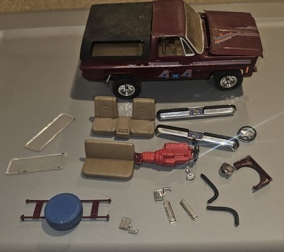 Vtg Monogram CHEVY BLAZER 4x4 Model Kit Painted Project Truck | eBay
