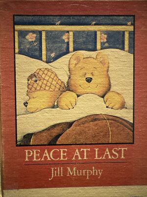 Peace at Last By Jill Murphy. Ex library Hardcover 1980 Children’s Book ...