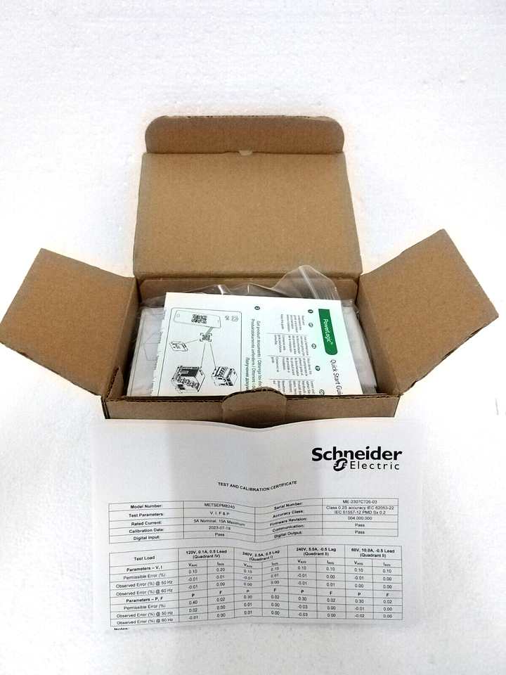 Schneider Electric METSEPM8240 PowerLogic PM8000, PM8240 Power and ...