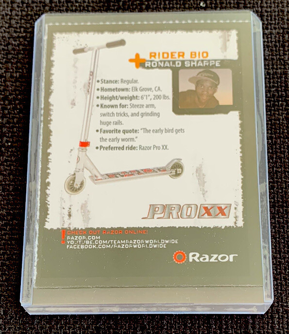 JOHN RADTKE RARE SPORTS ILLUSTRATED FOR KIDS SI SCOOTER PHASE TWO CARD ...