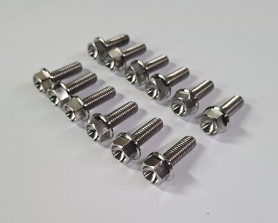 Ford Barra Titanium Intake Manifold Bolt Kit Raw Titanium | eBay Australia