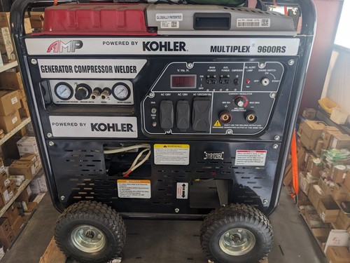 AMP Kohler Multiplex 9600RS Generator-Compressor-Welder Combo | eBay
