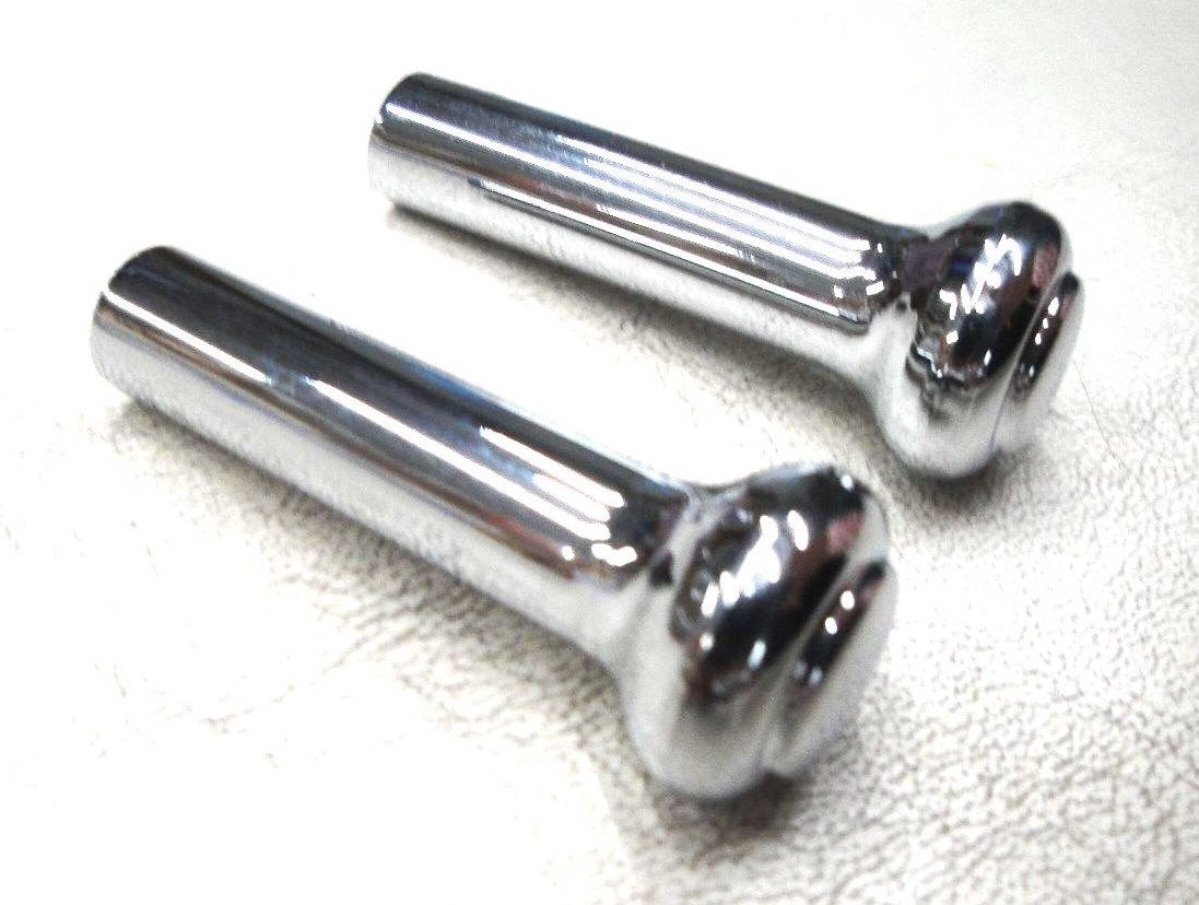 67 68 69 70 71 72 FORD TRUCK F100 F250 DOOR LOCK ROD KNOB CHROME NEW ...