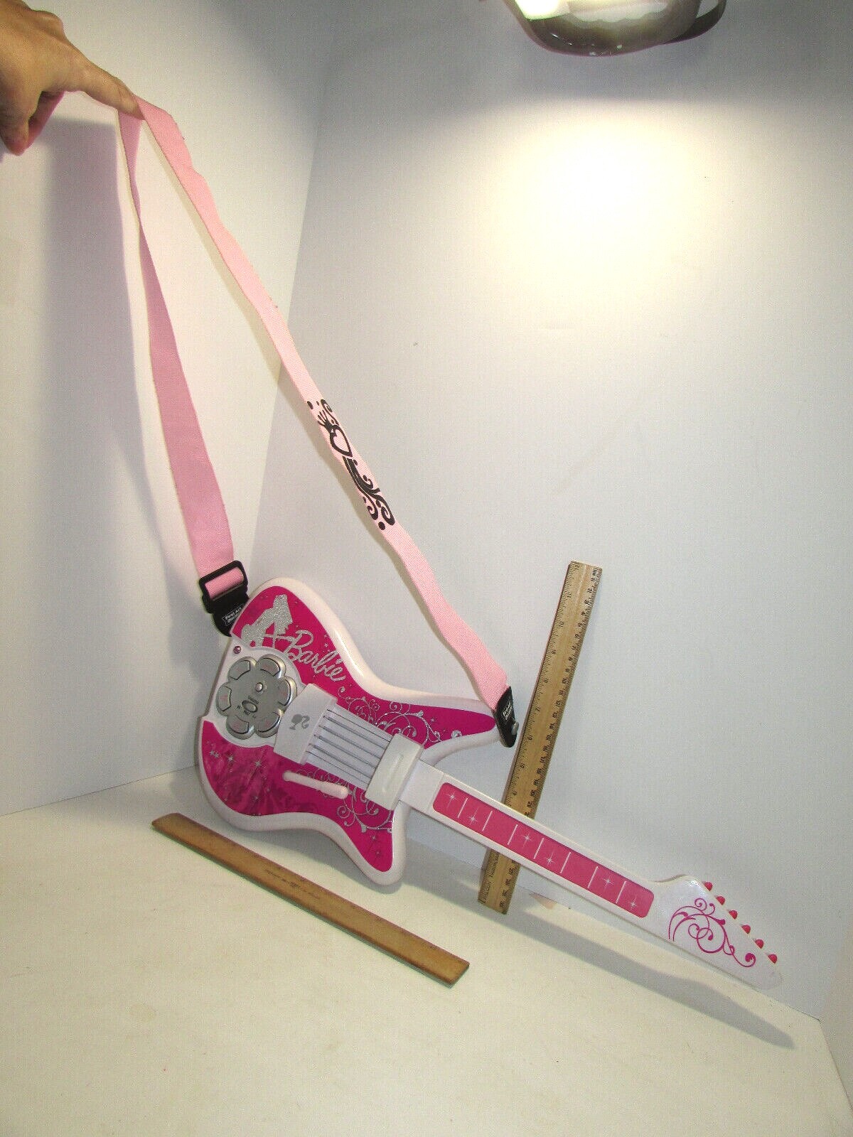 Vintage Barbie Jam With Me Rock Star Toy Electric GUITAR Mattel 2000 ...
