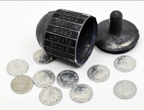 1920 WALTER JOHNSON ALL TEN COINS PLUS THE DREIDEL/TOP/SPINNER FROM ...