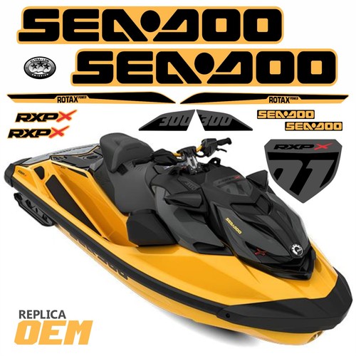 seadoo rxp-x 300 jetki - decals, stickers, graphics, replica de ...