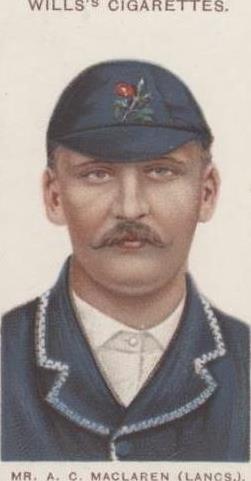 1908 Wills Cricketers - Archie MacLaren #4 Small S for sale online | eBay