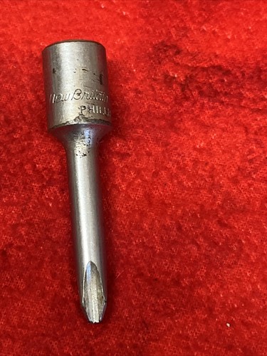 VINTAGE NEW BRITAIN NB-103 3/8" DRIVE PHILLIPS SOCKET BIT - USA (tb1.3 ...