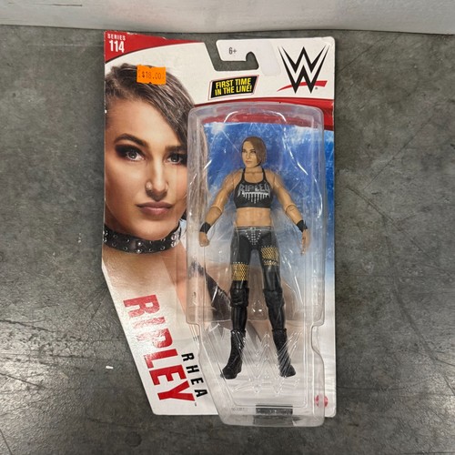 Mattel WWE Wrestling Rhea Ripley First Time In The Line 114 Series ...