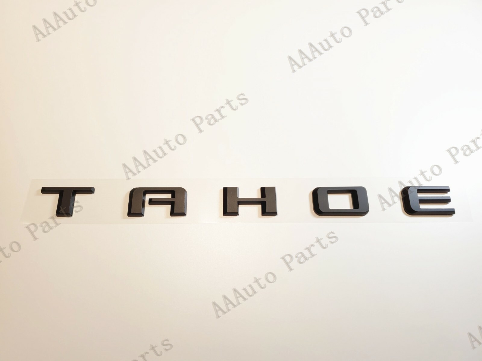 1PC New 2021+ Chevrolet Tahoe Matte Black Tailgate Rear Tahoe Emblems ...