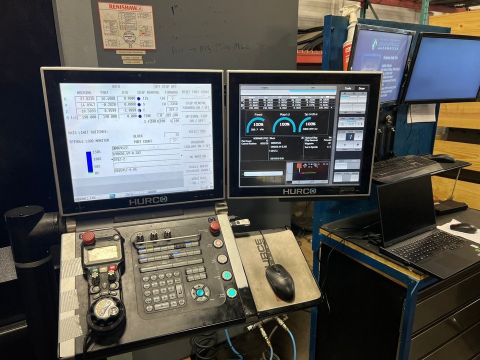 2017 HURCO VMX6030I-50T VERTICAL CNC MACHINING CENTER | eBay