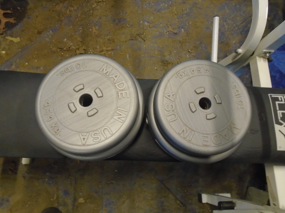 Vintage DP Fit For Life Weight Bench with weights | eBay