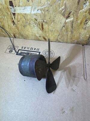 Vintage hadees heater blower motor & fan 6 volt Ha Dees hot water 1928 ...