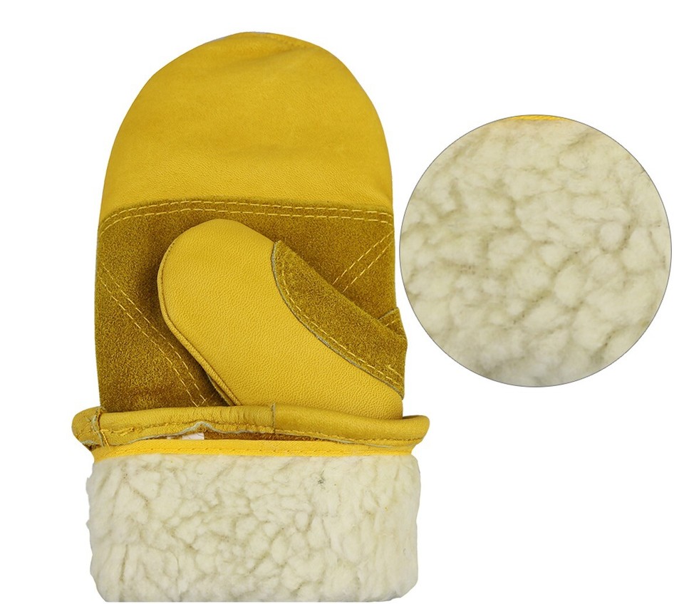 G-TUF Double Palm Water Resistant Premium Top Grain Cowhide Chopper ...