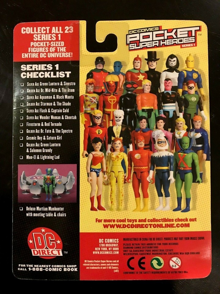 DC Comics Pocket Super Heroes STARMAN & SHADE 2-pack (2002) Series 1 ...