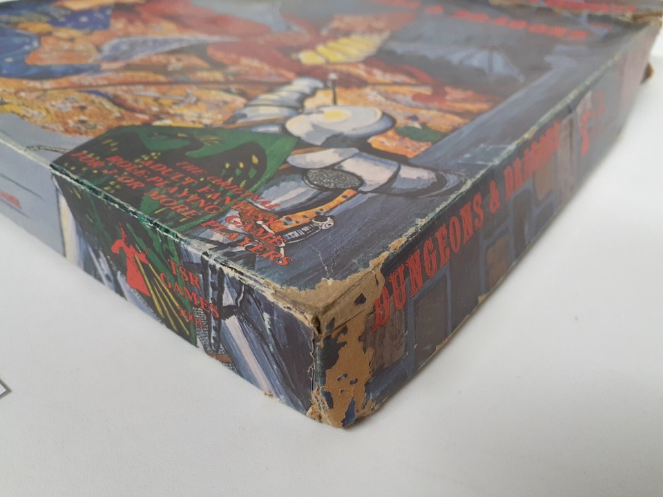 1978 2nd Ed Dungeon & Dragons Basic Box Set. Gary Gygax, Dave Ameson ...