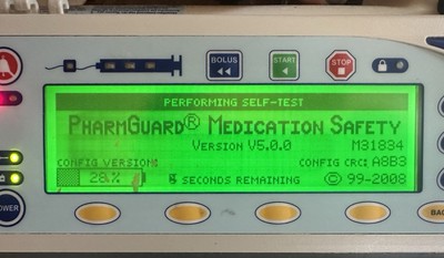 Smiths Medfusion 3500 Infusion Pump PharmGuard V5.0 Pole Clamp ...