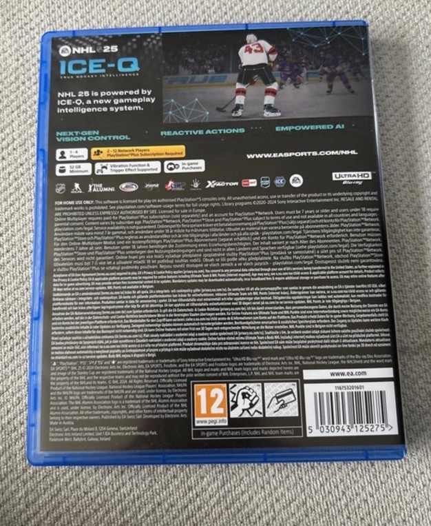 EA Sports NHL 25 Sony Playstation 5 PS5 Game | eBay