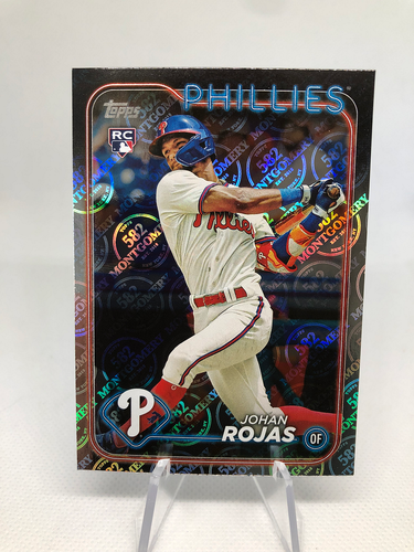 Johan Rojas 2024 Topps 582 Montgomery Club Foil Card #209 RC | eBay