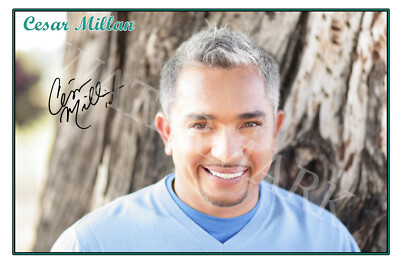 Cesar Millan signed 12x18 inch photograph poster- Top Quality | eBay ...
