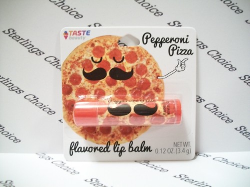 Taste Beauty Pepperoni Pizza Flavored Lip Balm | eBay