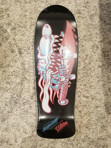 Santa Cruz Skateboard Deck Meek Slasher Decoder Old School Reissue 10.1 ...