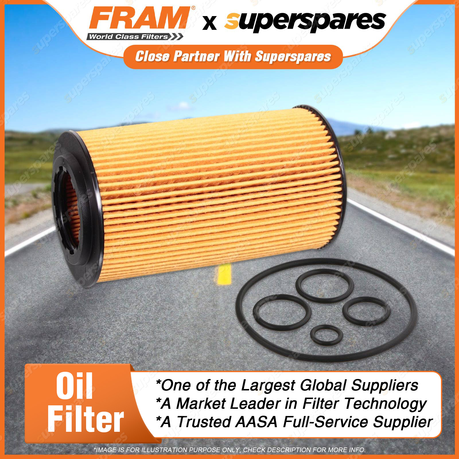 Fram Oil Filter for Mercedes Benz CLK240 350 430 500 A C209 W209 A208 ...