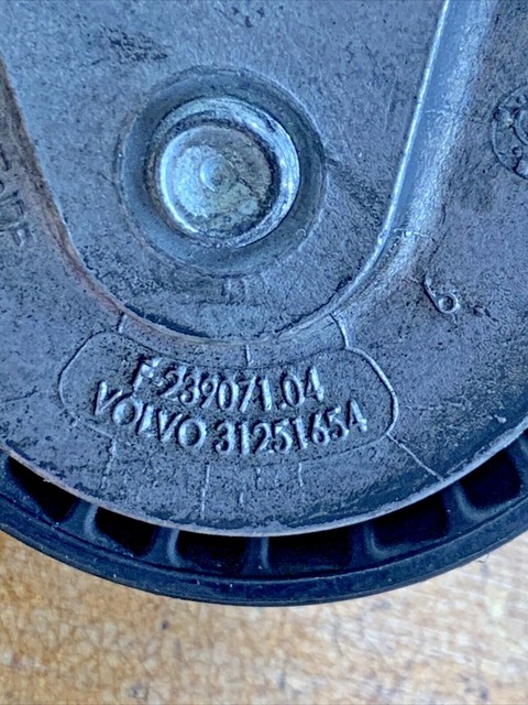 31251654 Tensioner Air Conditioning Compressor Volvo V40 525 C30 C70 ...