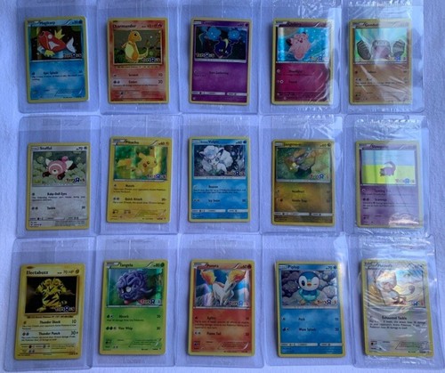 TOYS R US PROMO COMPLETE SET 15 CARDS SEALED 2016 POKEMON XY EVOLUTIONS ...