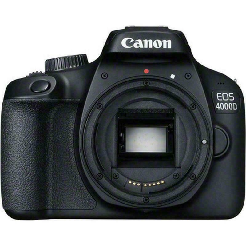 Canon EOS 4000D / Rebel T100 18-55mm 18MP Digital Camera W/ 64GB ...