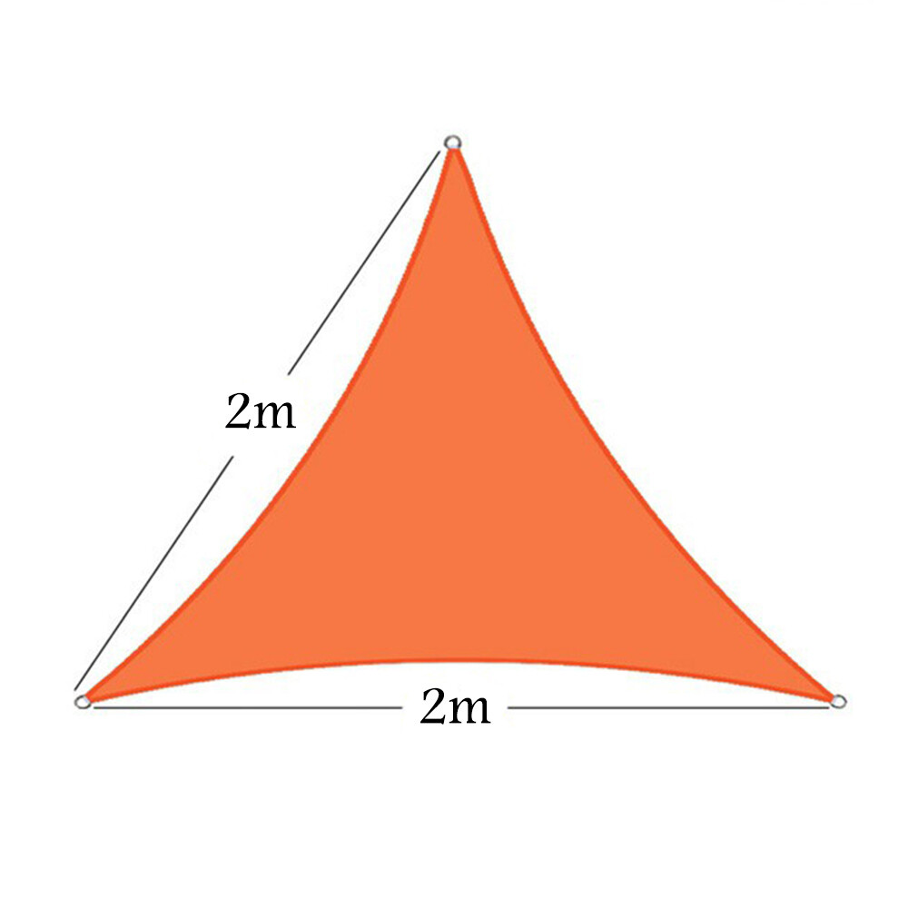 Patio Sun Shade Sail Sunscreen Garden Canopy Awning 90% UV Block ...