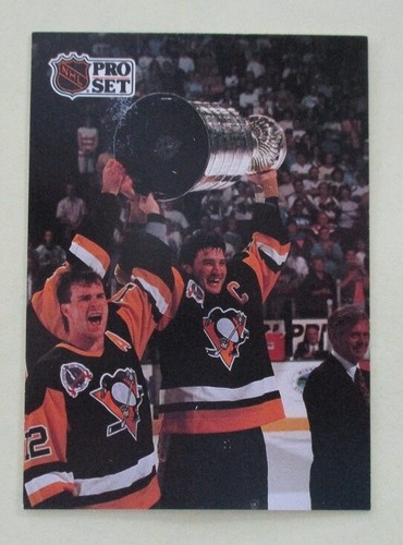 MARIO LEMIEUX Conn Smythe Trophy 1991-92 PRO SET HOCKEY CARD #318 | eBay