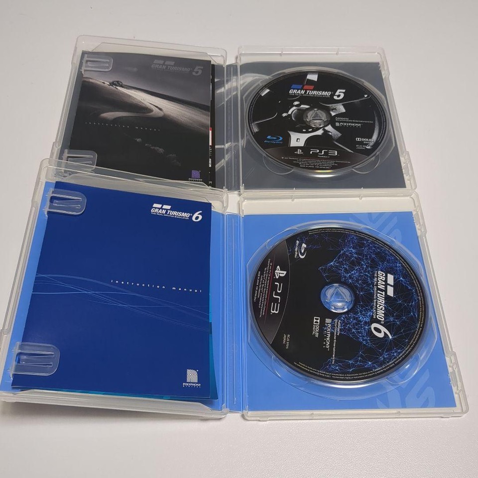 Gran Turismo 5 6 First Limited edition set Anniversary Sony PlayStation ...