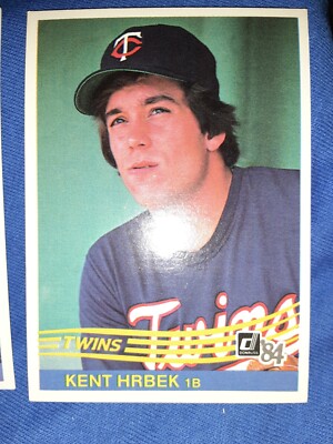 1984 Donruss #70 Kent Hrbek Minnesota Twins FREE SHIPPING MVP HOF MLB ...