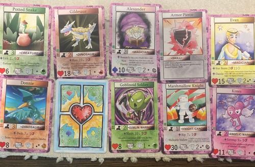 Dream Book tcg kickstarter special box. 10 card lot. No duplicates. NM ...