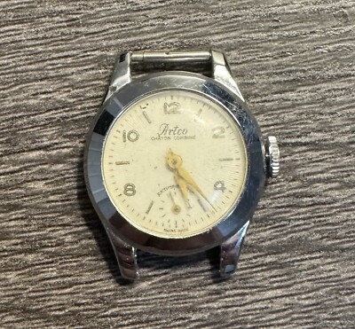 Vintage Artco Chaton Combine Unisex Manual Antimagnetic Watch For Parts ...