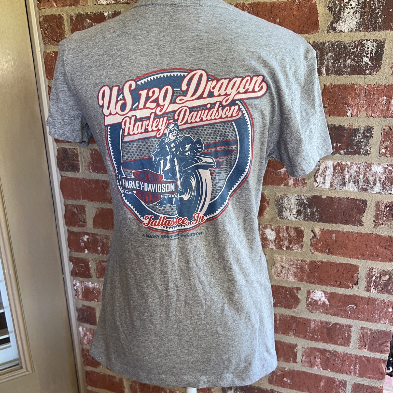 Harley Davidson US 129 Dragon 2019 Women Size M Graph… - Gem