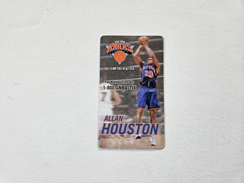 New York Knicks NBA Basketball #20 Allan Houston Mini Player Magnet ...
