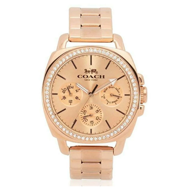 Coach Boyfriend Women's Pink Watch - 14503131 for sale online | eBay