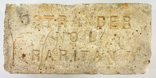 One OSTRANDER No. 1 Raritan Fire Brick Troy NY (002) | eBay