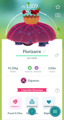 Florizarre Gigamax / Venusaur Gigamax Pokémon GO | eBay