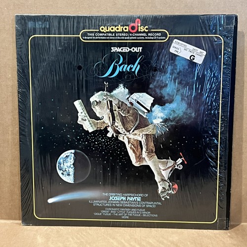 Spaced Out Bach LP (1974) Joseph Payne Quadra Vinyl Record Album 12 ...